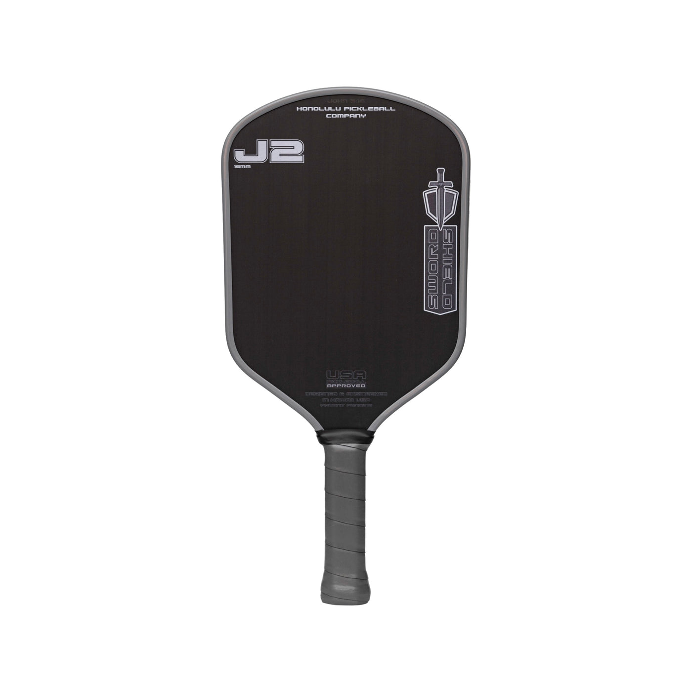HONOLULU PICKLEBALL COMPANY - SWORD AND SHIELD CARBON FIBER PADDLES