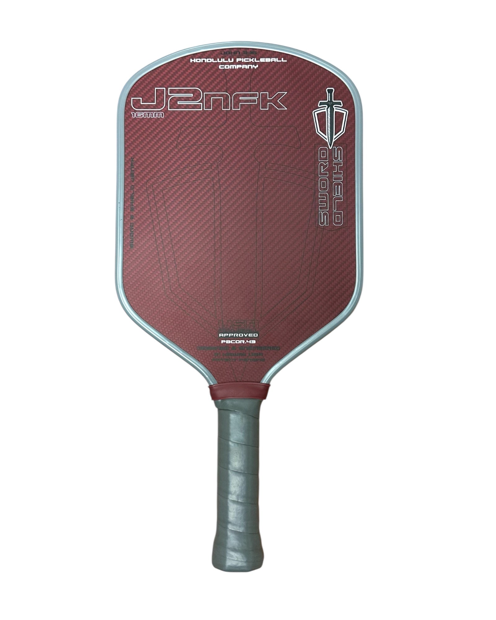 HONOLULU PICKLEBALL COMPANY - SWORD & SHIELD KEVLAR® & CARBON PADDLES